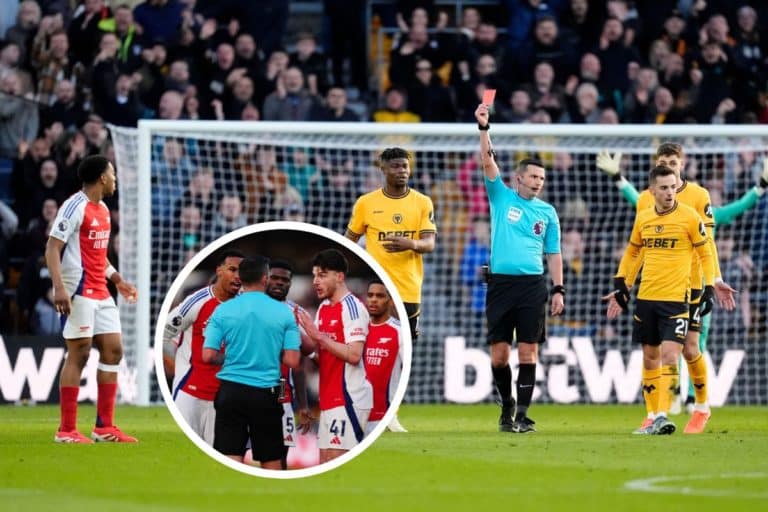 Arsenal z czerwoną kartką. Brutalny faul czy błąd sędziego? [WIDEO ...