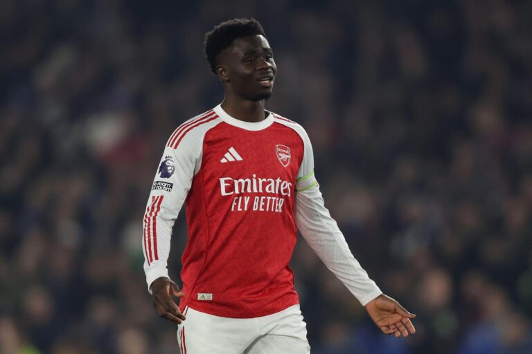 Arsenal powiększył przewagę nad Man City. Saka wskazał kluczową rzecz ...